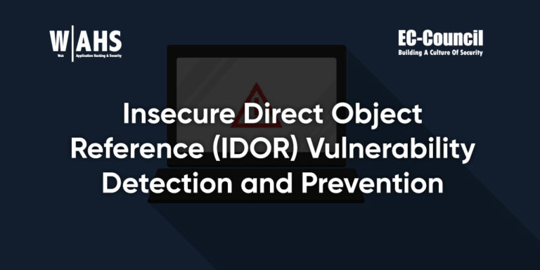 Insecure Direct Object Reference IDOR Vulnerability Prevention | EC-Council