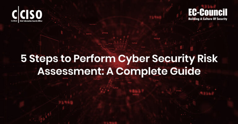 How to Perform a Cyber Security Risk Assessment: 5 Steps | EC-Council
