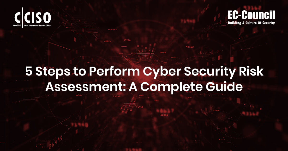 How to Perform a Cyber Security Risk Assessment: 5 Steps | EC-Council