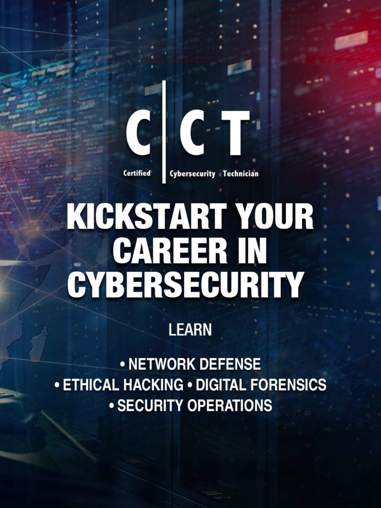 Certified Cybersecurity Technician | CCT Certification | EC-Council