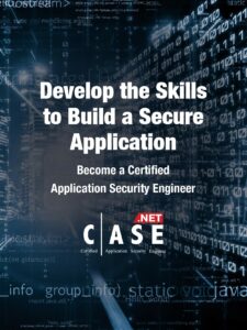 Application Security Certification CASE.NET Enroll now