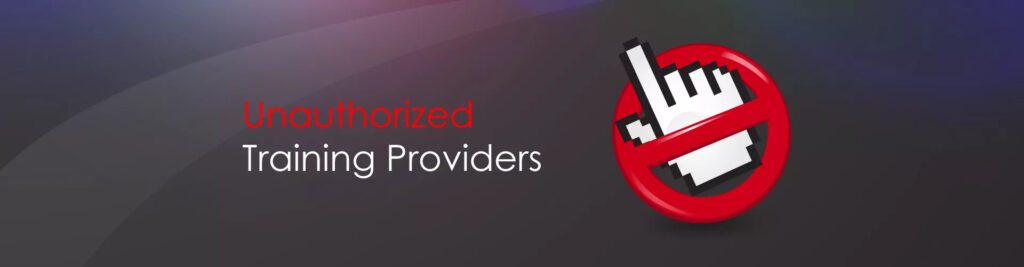 Warning Unauthorized Training | EC-Council