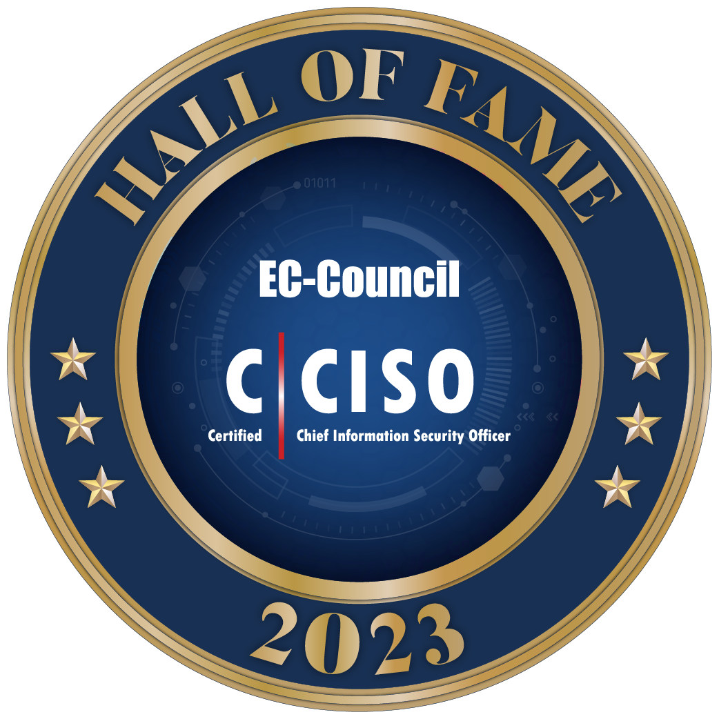 Certified CISO Hall Of Fame Awardees 2023 | EC-Council