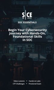 Security Operations Center (SOC) Essentials Course- SCE | EC-Council