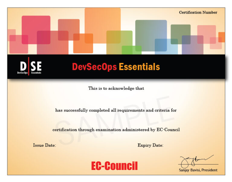 DevSecOps Essentials Course | DSE Certification | EC-Council