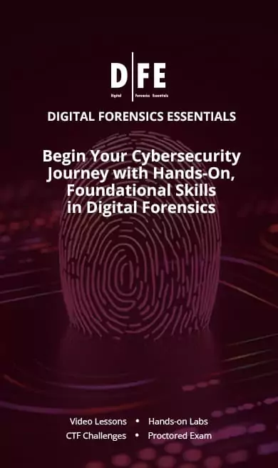 Digital Forensics Certification & Courses | DFE Certification
